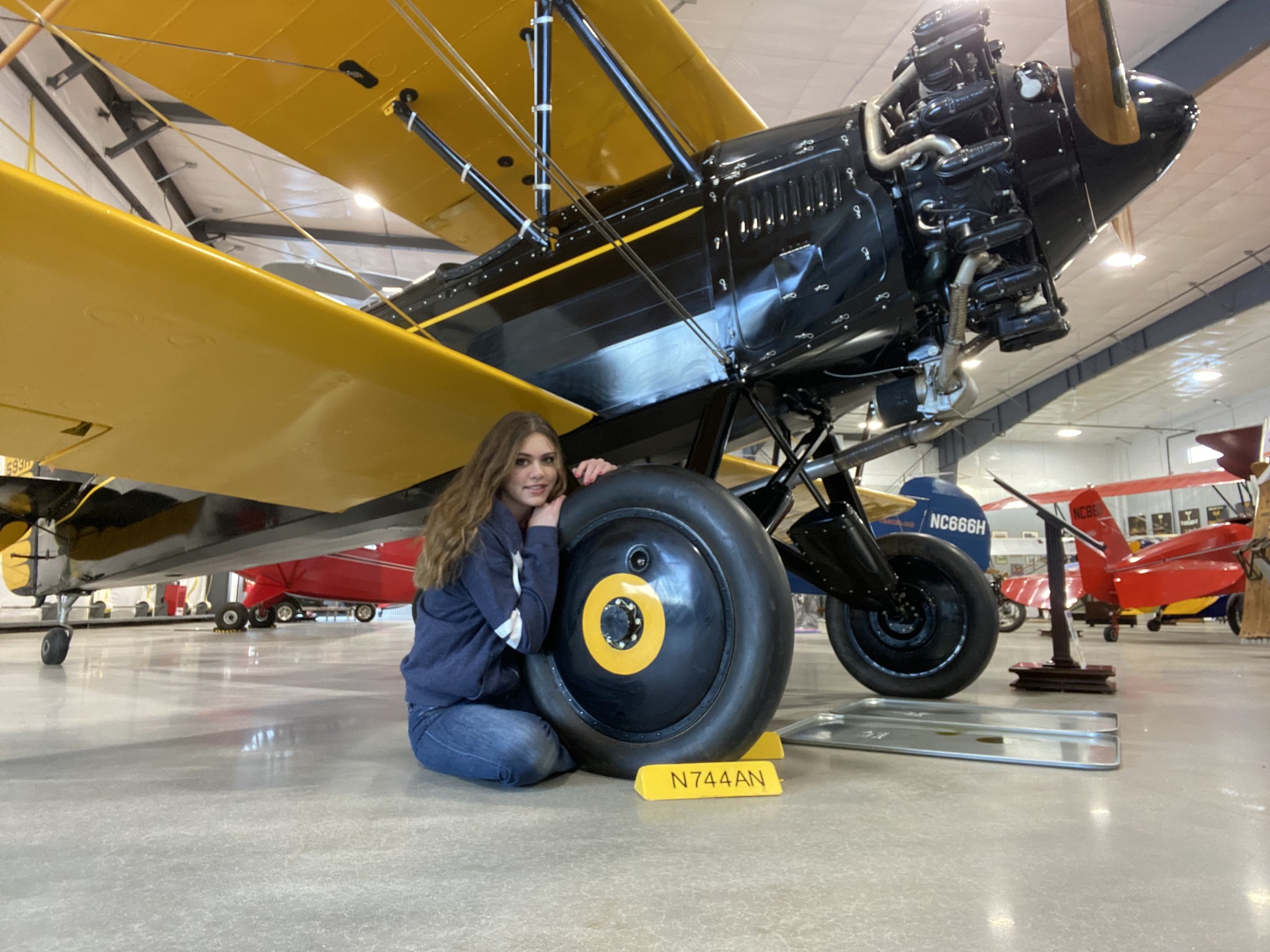 Hannah Earns Her Pilot's License - Kelch Aviation Museum