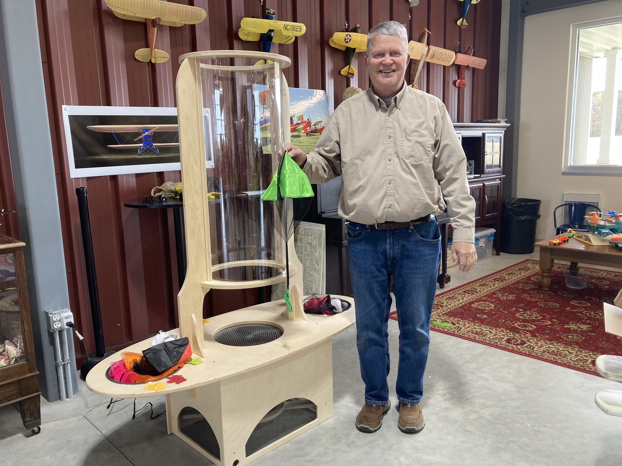 New Wind Tunnel - Kelch Aviation Museum